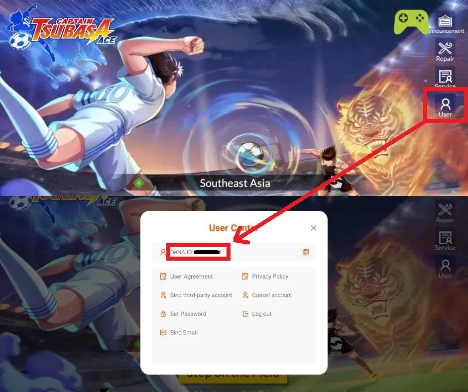 Top Up Captain Tsubasa: ACE Golden Ball Online - SEAGM